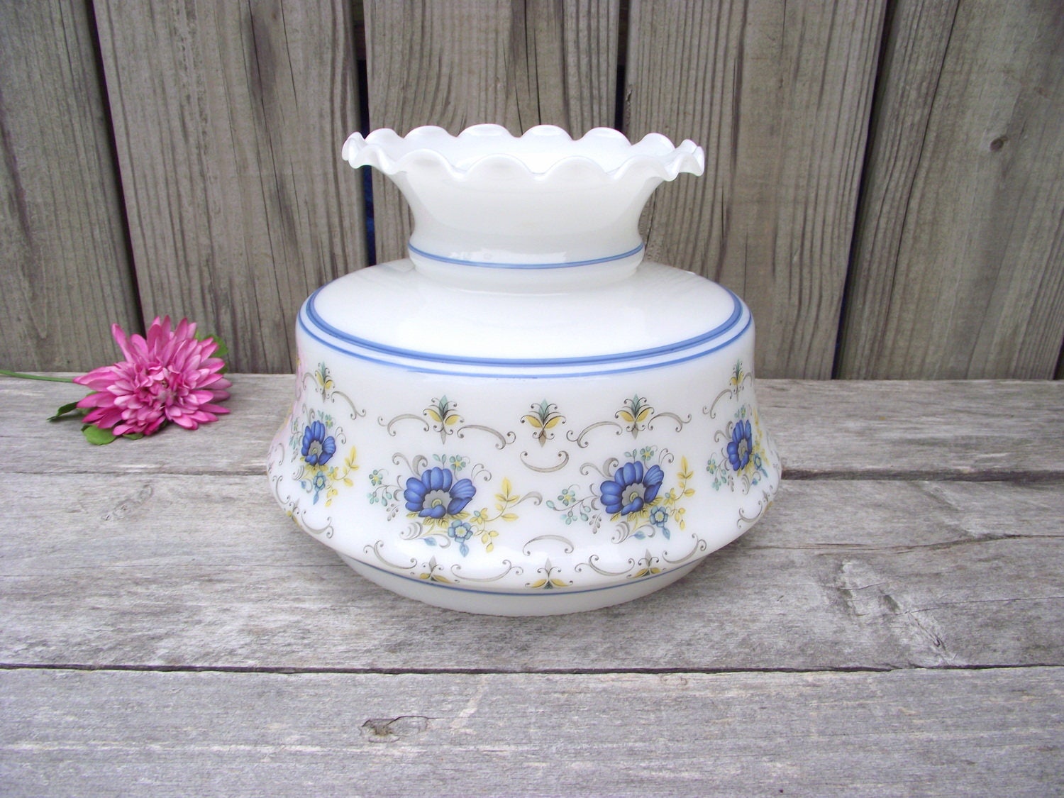 Colonial Glass Lamp Shade - Etsy