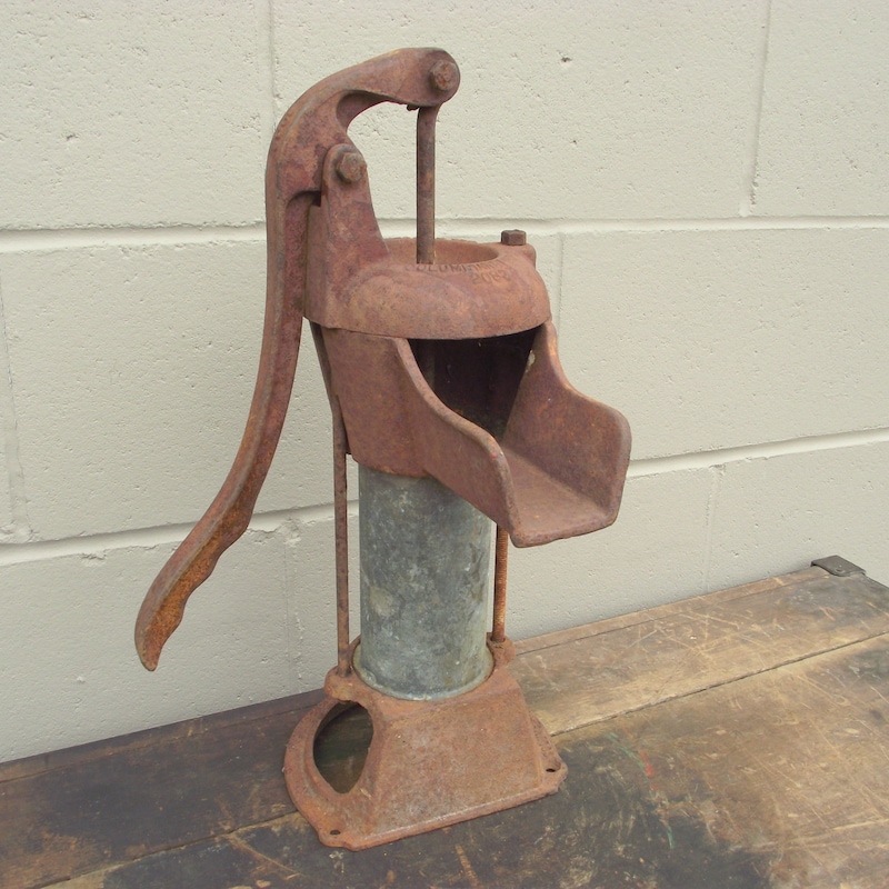 Antique Hand Water Pump - Etsy