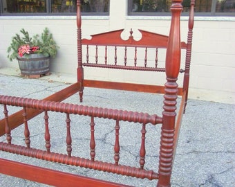 Antique Spool Bed - Etsy