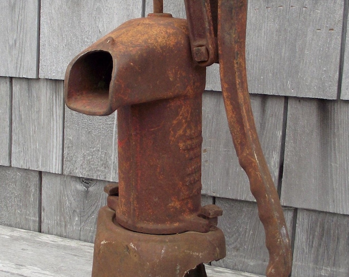 Antique W&B Douglas Cast Iron Well Water Pitcher Hand Pump - OFF GRID ...
