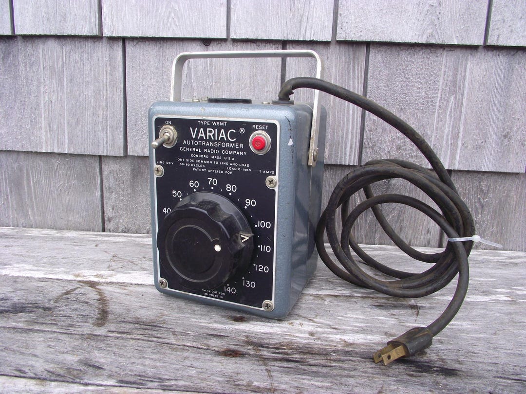 VINTAGE General Radio Variac Autotransformer Type W5mt AC 0 - 140 Volts ...