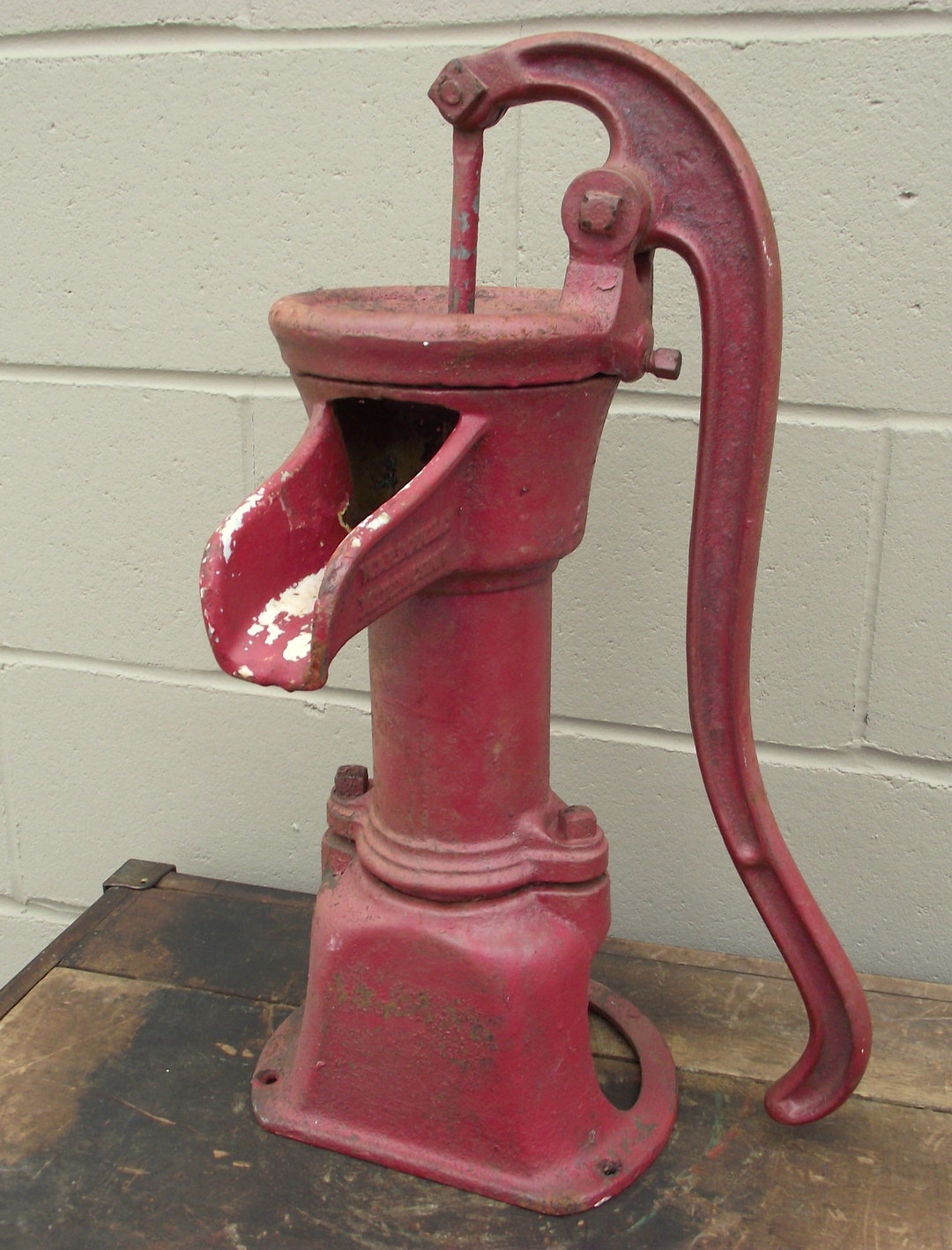 Antique W&B Douglas Cast Iron Well Water Pitcher Hand Pump - OFF GRID ...