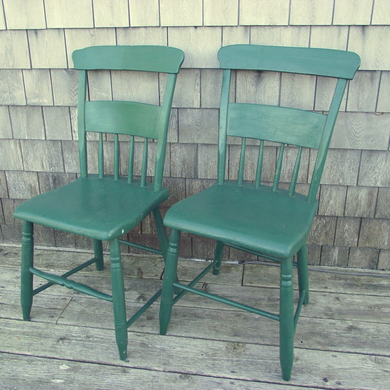 Antique Wood Chairs - Etsy
