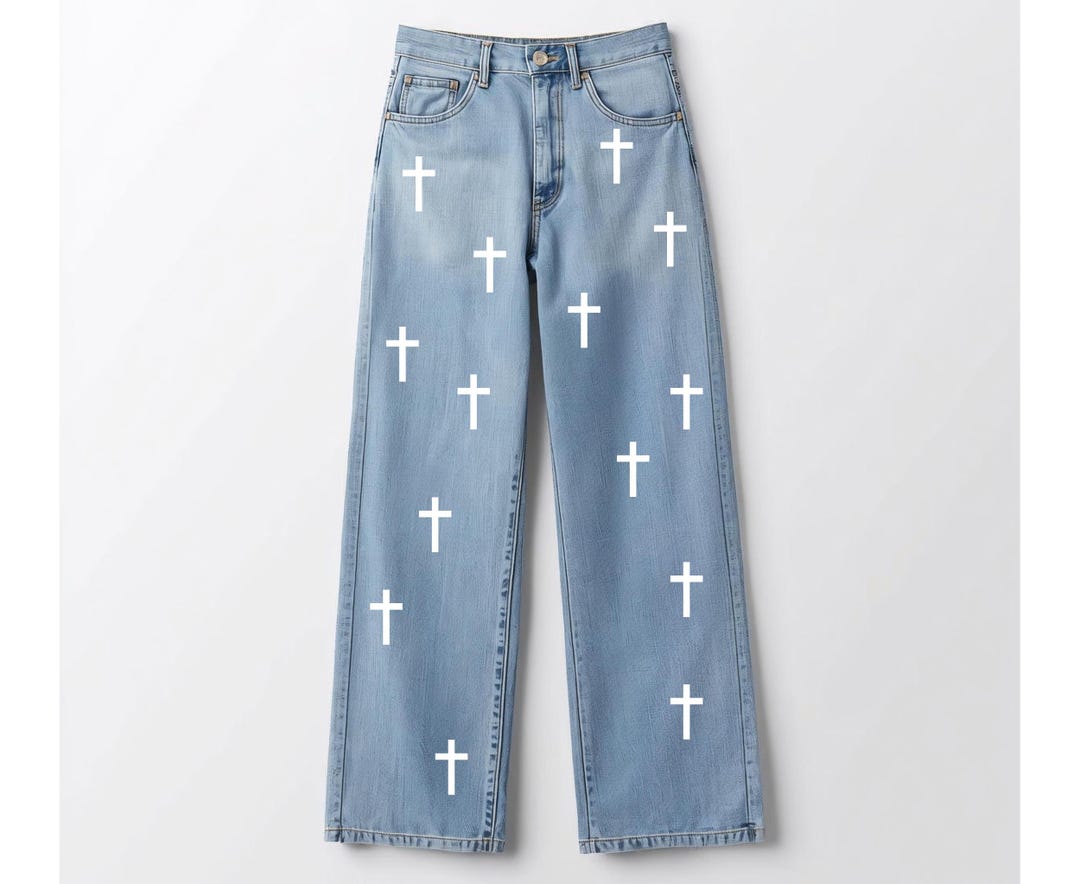 Iron on Heat Transfer Cross Vinyl | White Iron on Crosses | Multiple ...