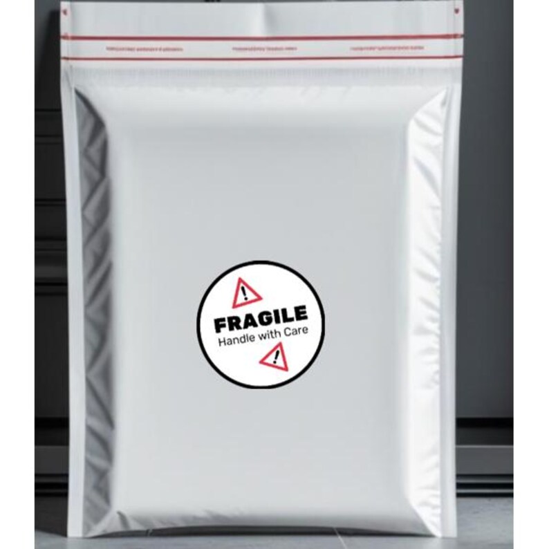Fragile Handle With Care Warning Stickers, 2 Inch Round, Set of 100 - Etsy
