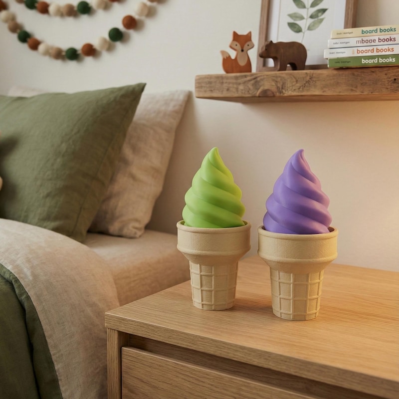 Ice Cream Lamp - Etsy
