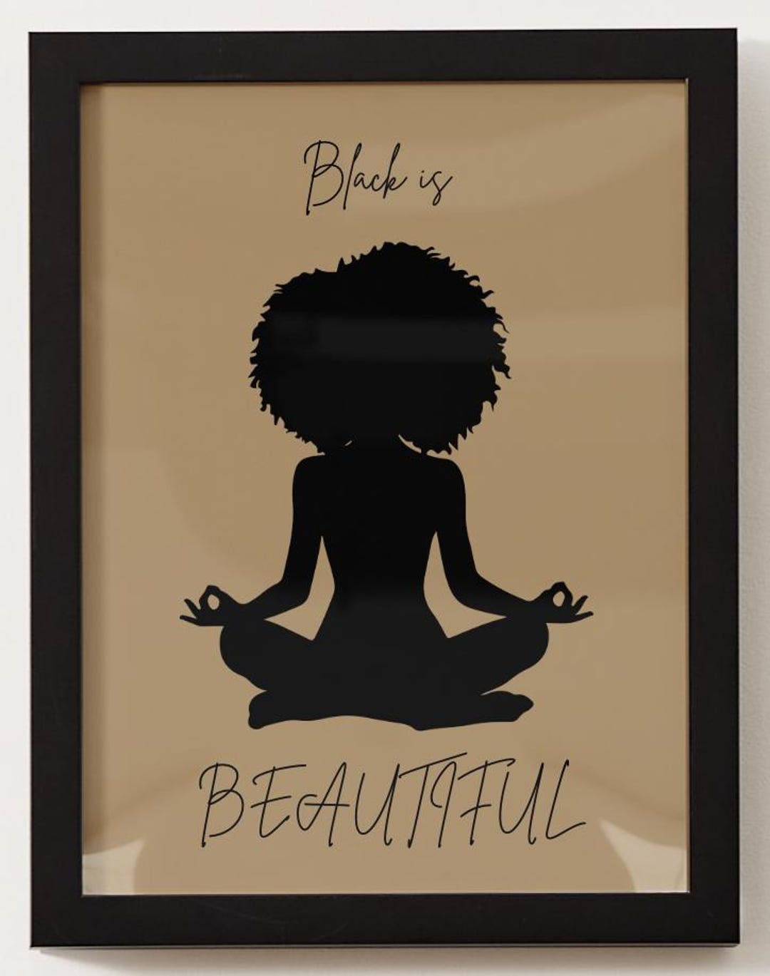 Empowering Printable Poster Celebrating Black Beauty and Culture ...