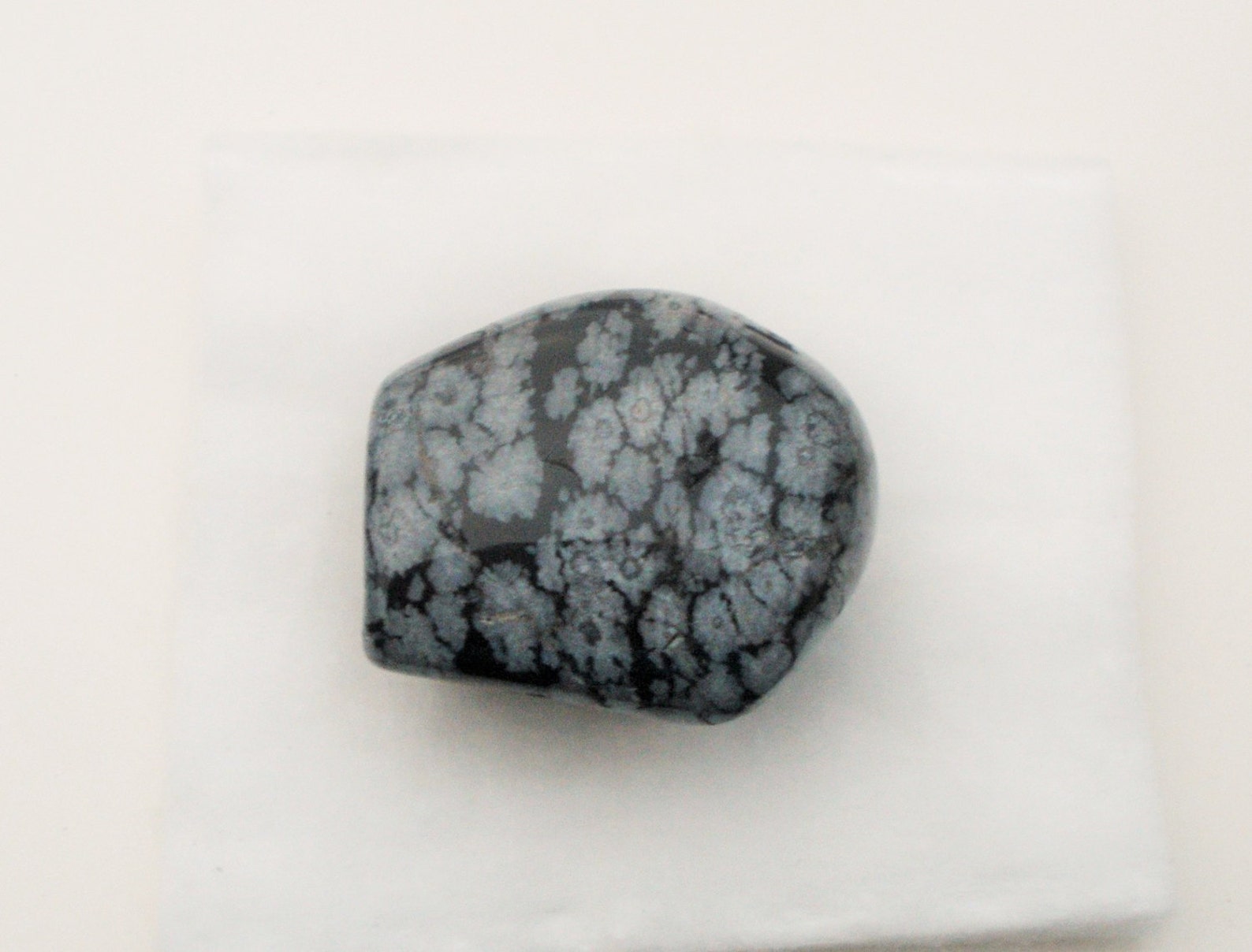 Snowflake Obsidian Polished Loose Natural Gemstone 90 Carats | Etsy