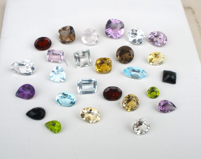 Top Quality Natural Gem Mix---26 Total Gems - Etsy