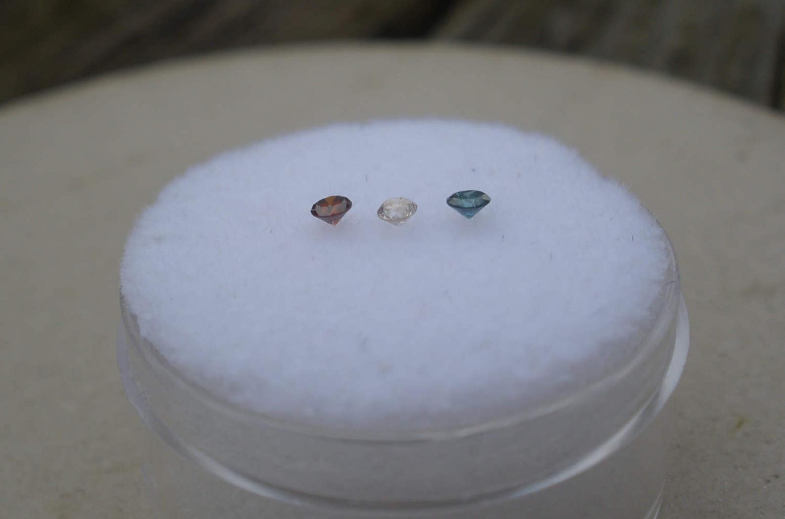 Multicolor Natural Diamond Lot 3 Total Diamonds Loose Faceted - Etsy