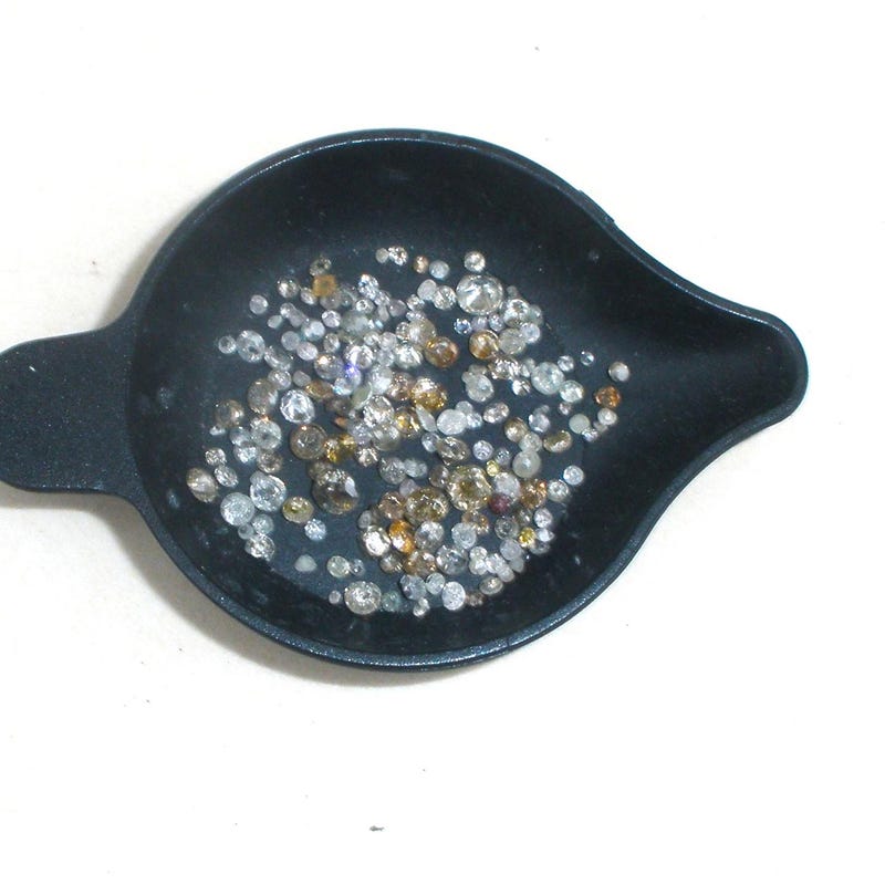 Antique Melee Diamonds - Etsy UK