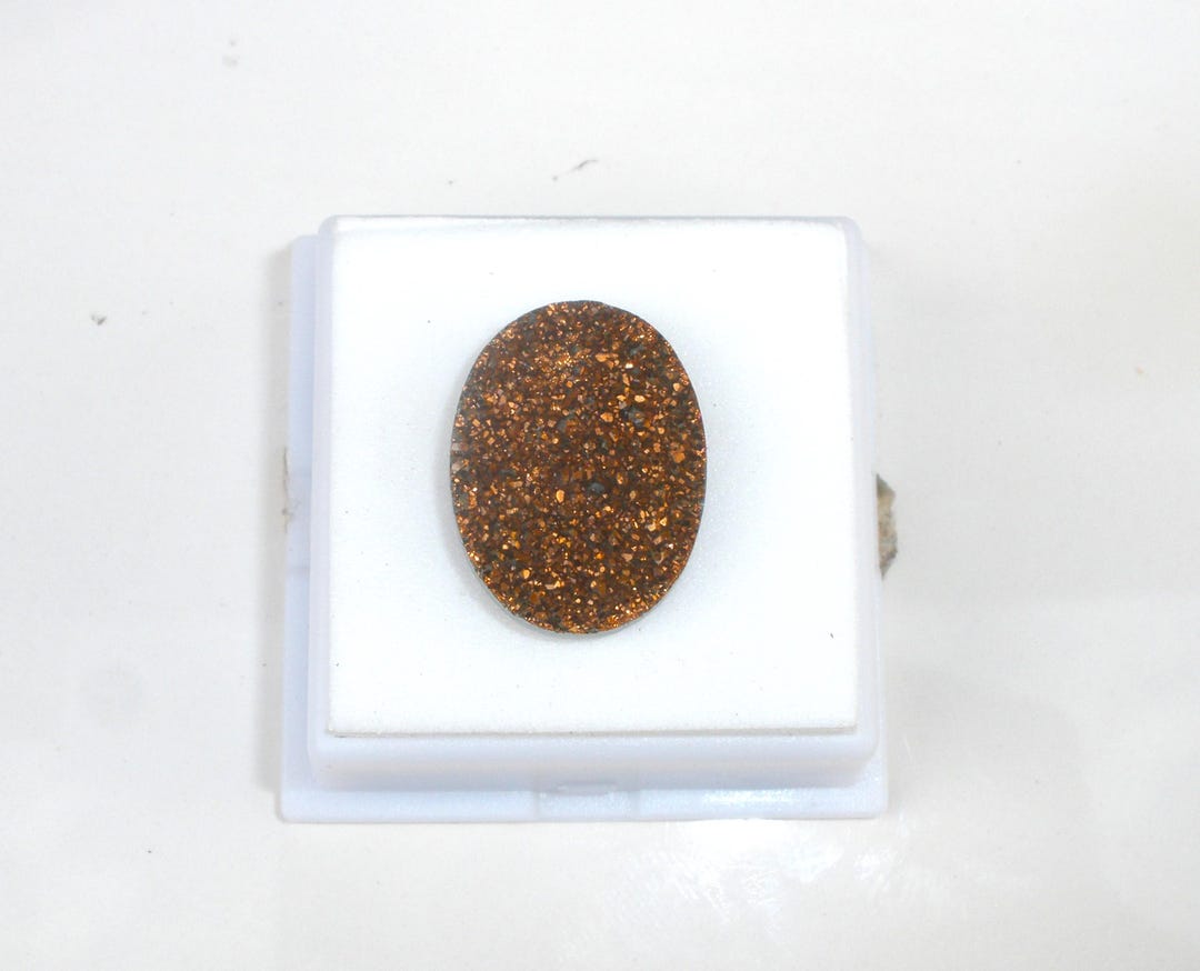 20 X 15mm Oval Mystic Copper Brown Champagne Drusy Quartz - Etsy