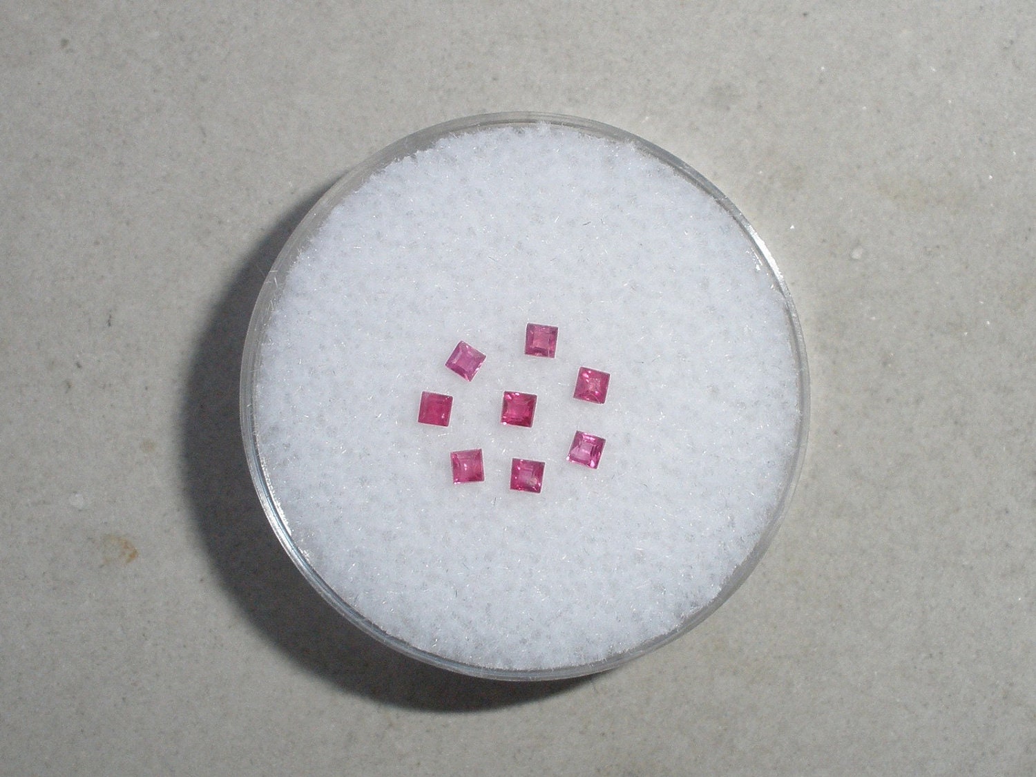 8 Loose Natural Red Ruby Square Gems 1.8mm - Etsy