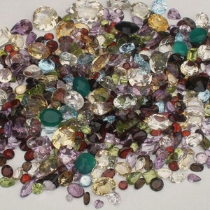 Over 500 Carats of Loose Natural Gemstone Mix Parcel Lot for Jewelry ...