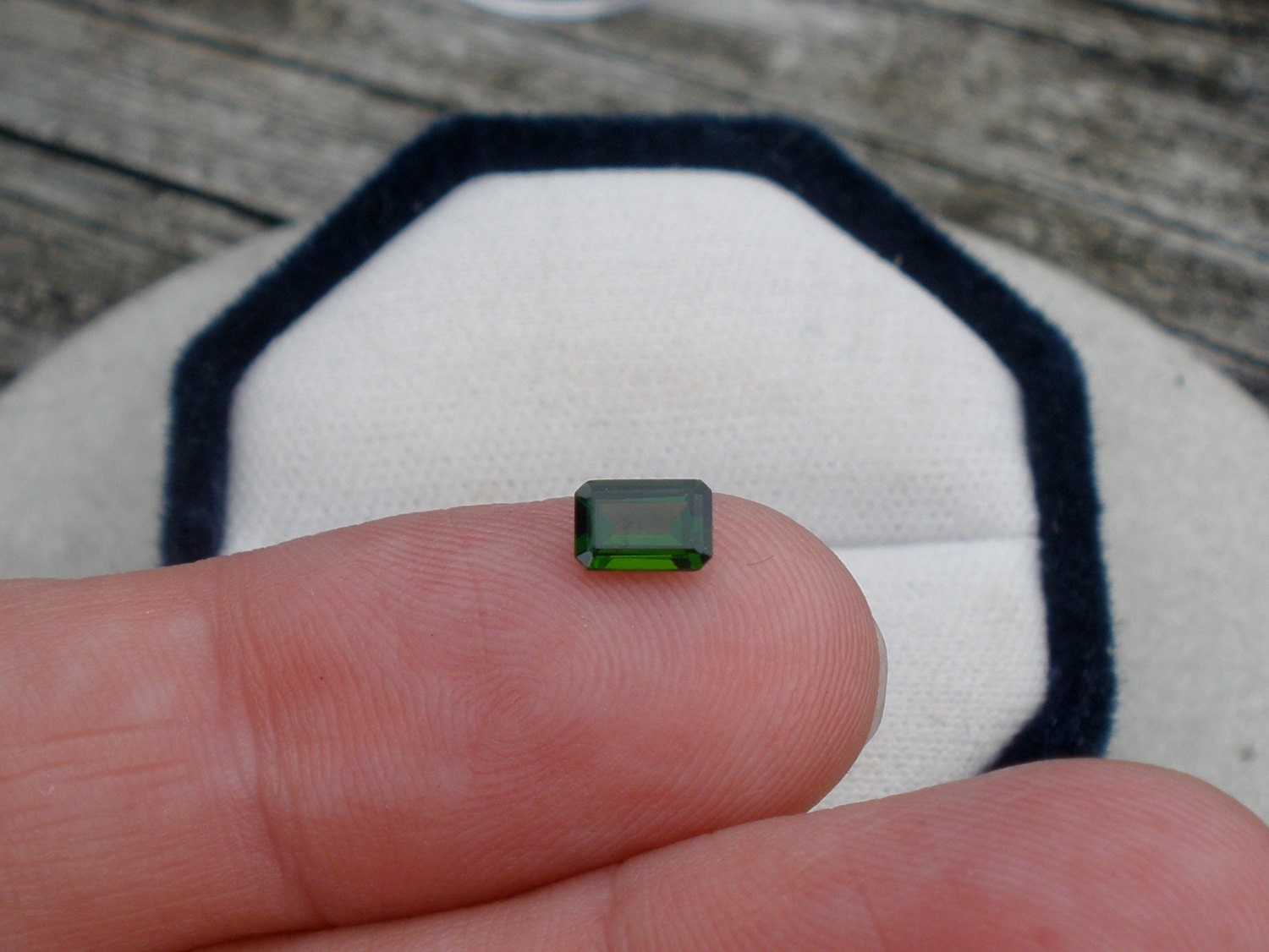Green Chrome Diopside Emerald Loose Faceted Natural Gem 6x4mm - Etsy