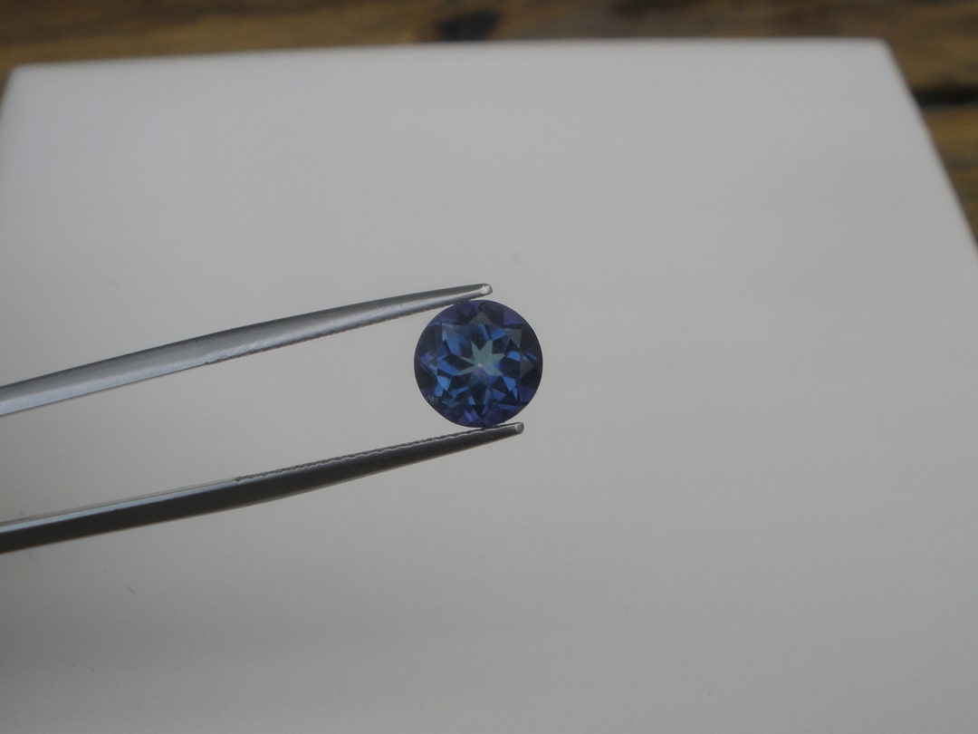 Midnight Blue Mystic Topaz Round Loose Gem 8mm - Etsy