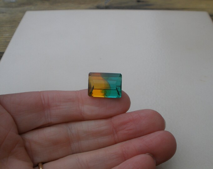 Green Yellow Quartz Emerald Loose Faceted Natural Gem 22 X 16mm - Etsy