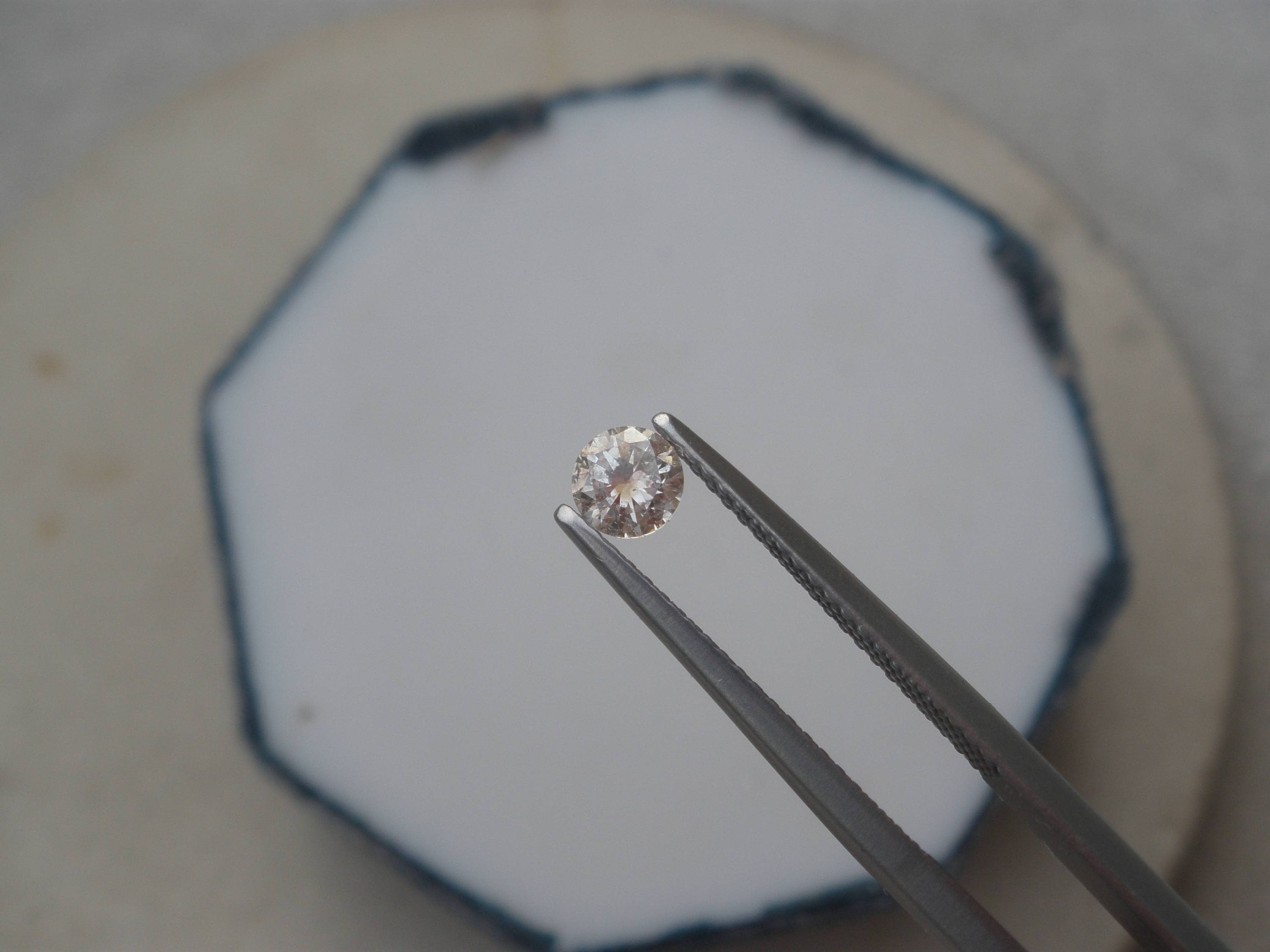 4mm Champagne Natural Diamond Loose Faceted Round SI Quality - Etsy