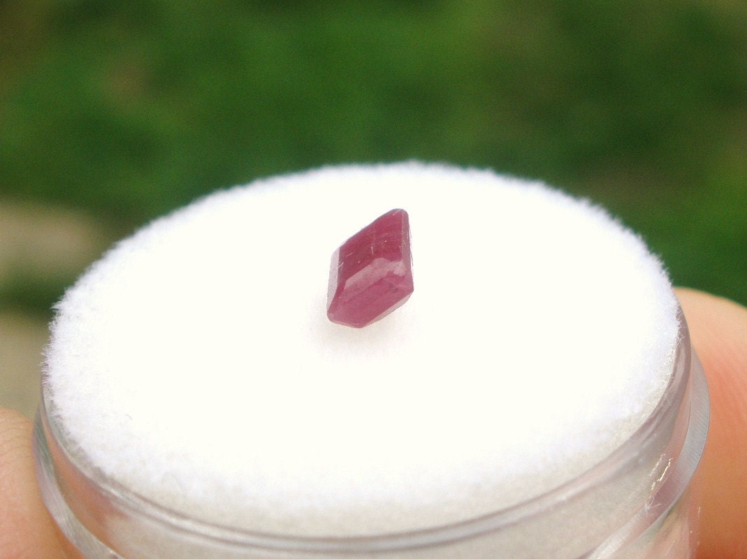 Ruby Emerald Loose Faceted Natural Gem 6x4mm - Etsy