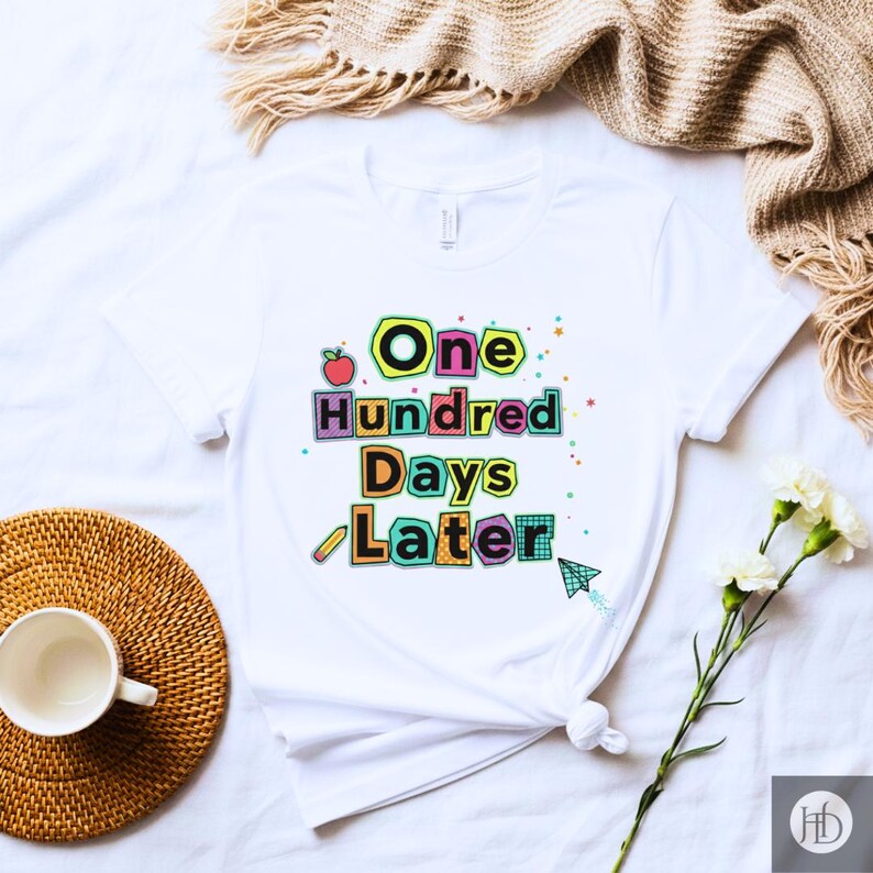 One Hundred Days Later PNG | 100 Days of School PNG | 100th Day of ...