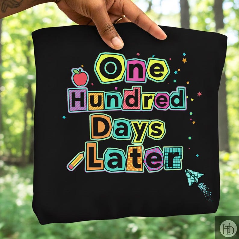 One Hundred Days Later PNG | 100 Days of School PNG | 100th Day of ...