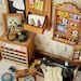 Miniature Sewing Room, Dollhouse Decor, Dollhouse Tailor Workshop ...