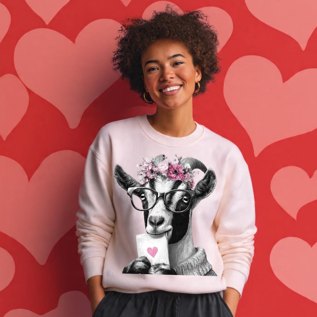 Punk Rock Valentine Goat PNG, Edgy Grunge Design (digital Download) - Etsy