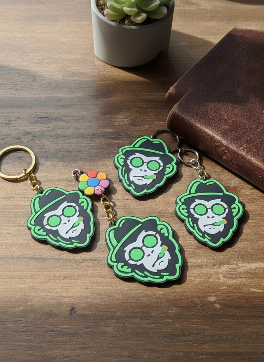 Street Style Ape Keychain - 3D Printable - Etsy