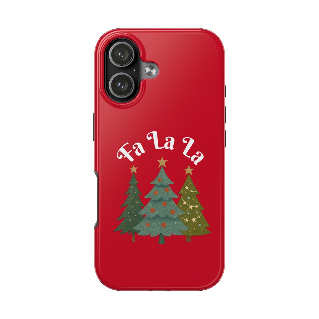 Vintage Christmas Tough Phone Cases - Festive Holiday Winter Retro ...