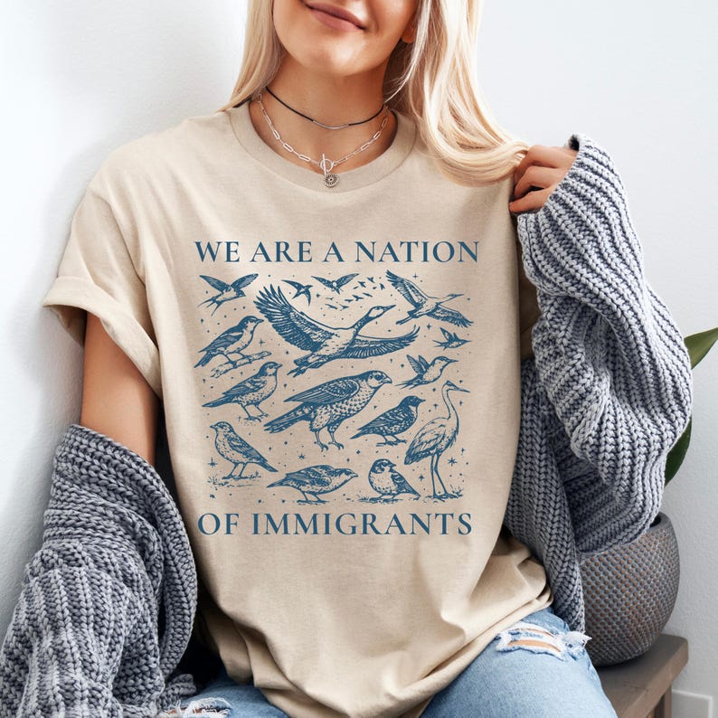 We Are A Nation of Immigrants Shirt, Abolish ICE Tee, ICE Out, Chinga ...