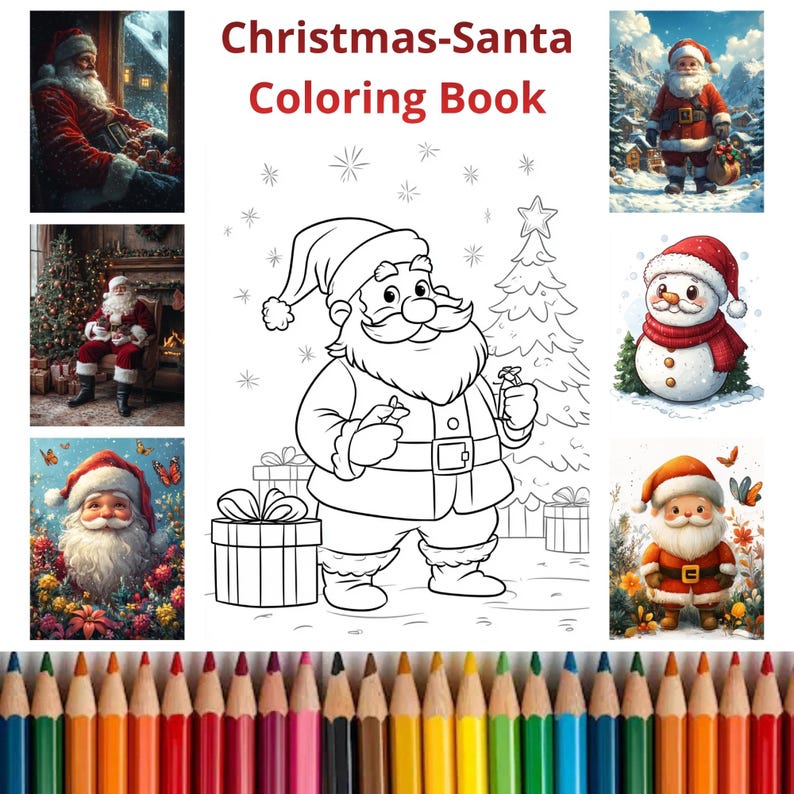 Ultimate Christmas Coloring Pages Bundle | 2700+ Printable Coloring ...
