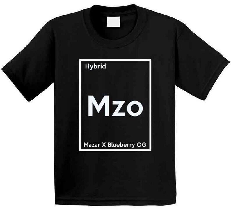 Mazar X Blueberry Og Periodic Table Elements Weed Strain Marijuana ...