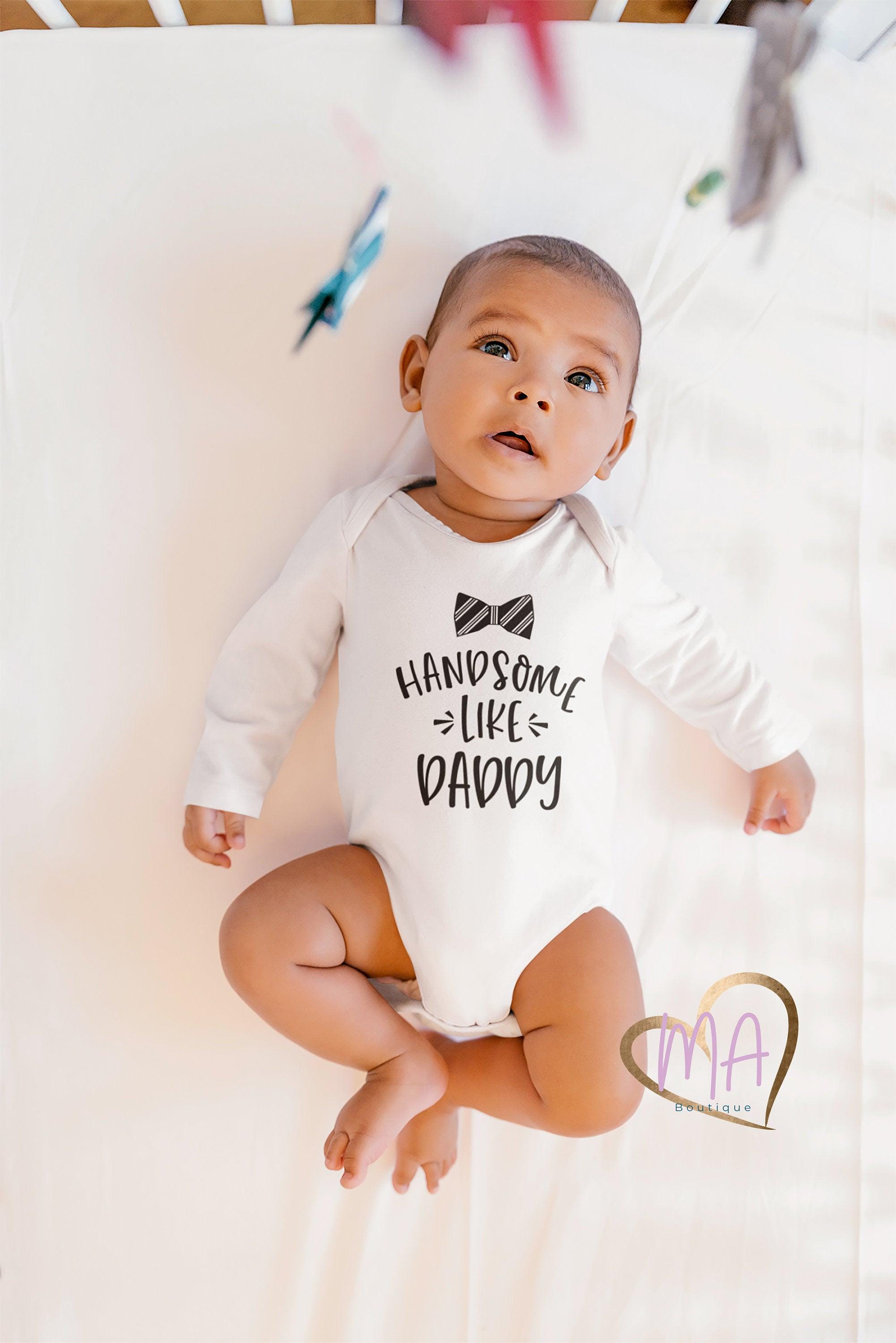 Handsome Like Daddy Onesie® – Baby Boy Clothes, New Baby Gift - Etsy