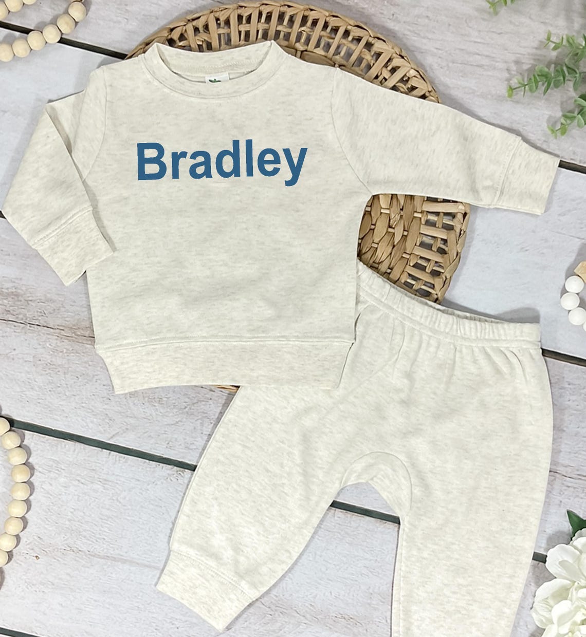 Personalized Baby Outfit Personalized Baby Name Set Custom Baby Outfit ...