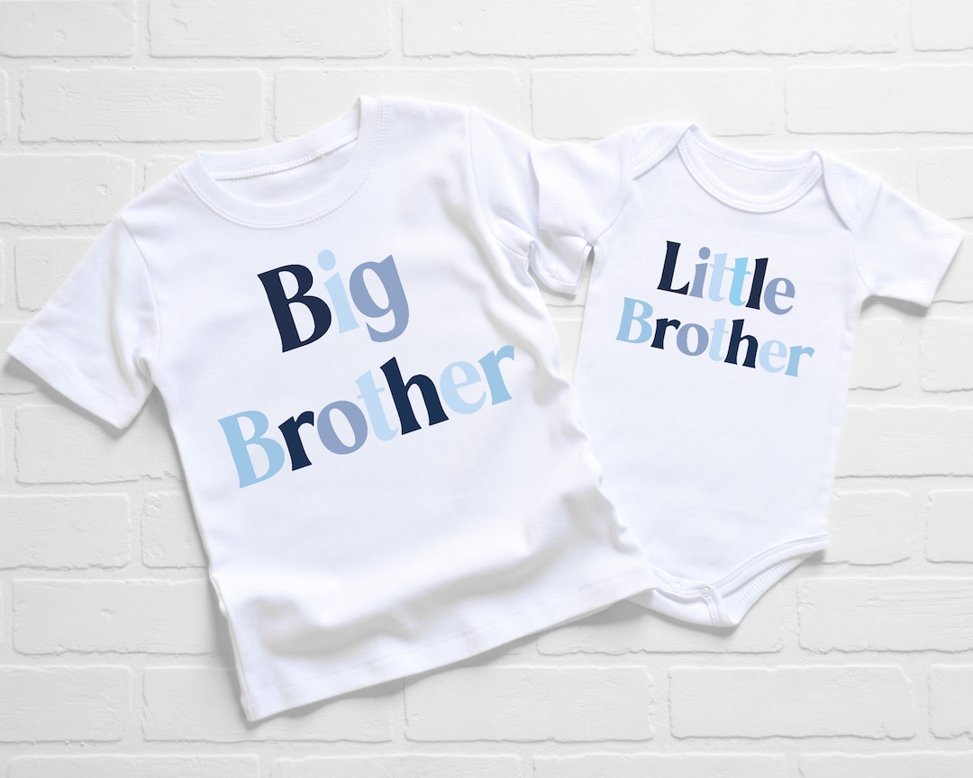 Big Brother Little Brother Shirts - Sibling Shirts - Big Brother Shirt ...