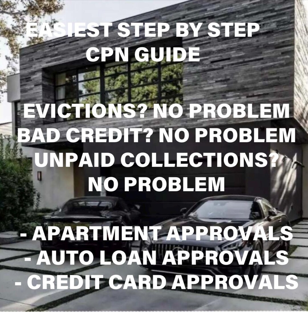 EASIEST Step by Step Digital CPN Guide: Apartment & Car Approvals - Etsy