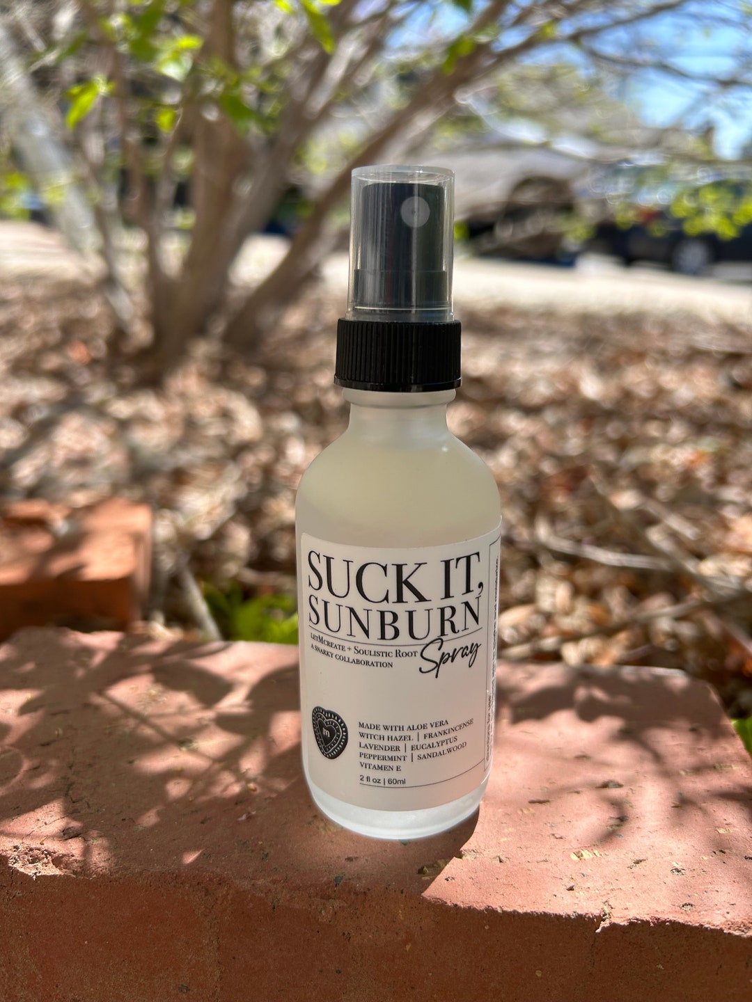 Sunburn Spray Instant Sunburn Relief Essential Oil Blend Summer Beach ...