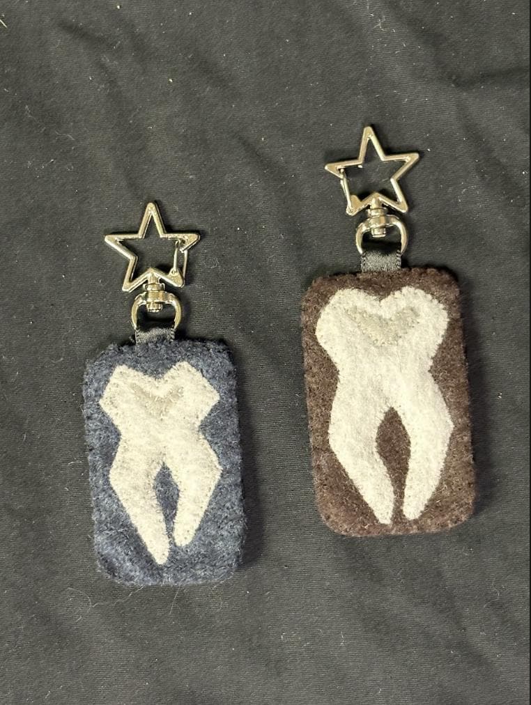 Custom Felt Keychains - Etsy