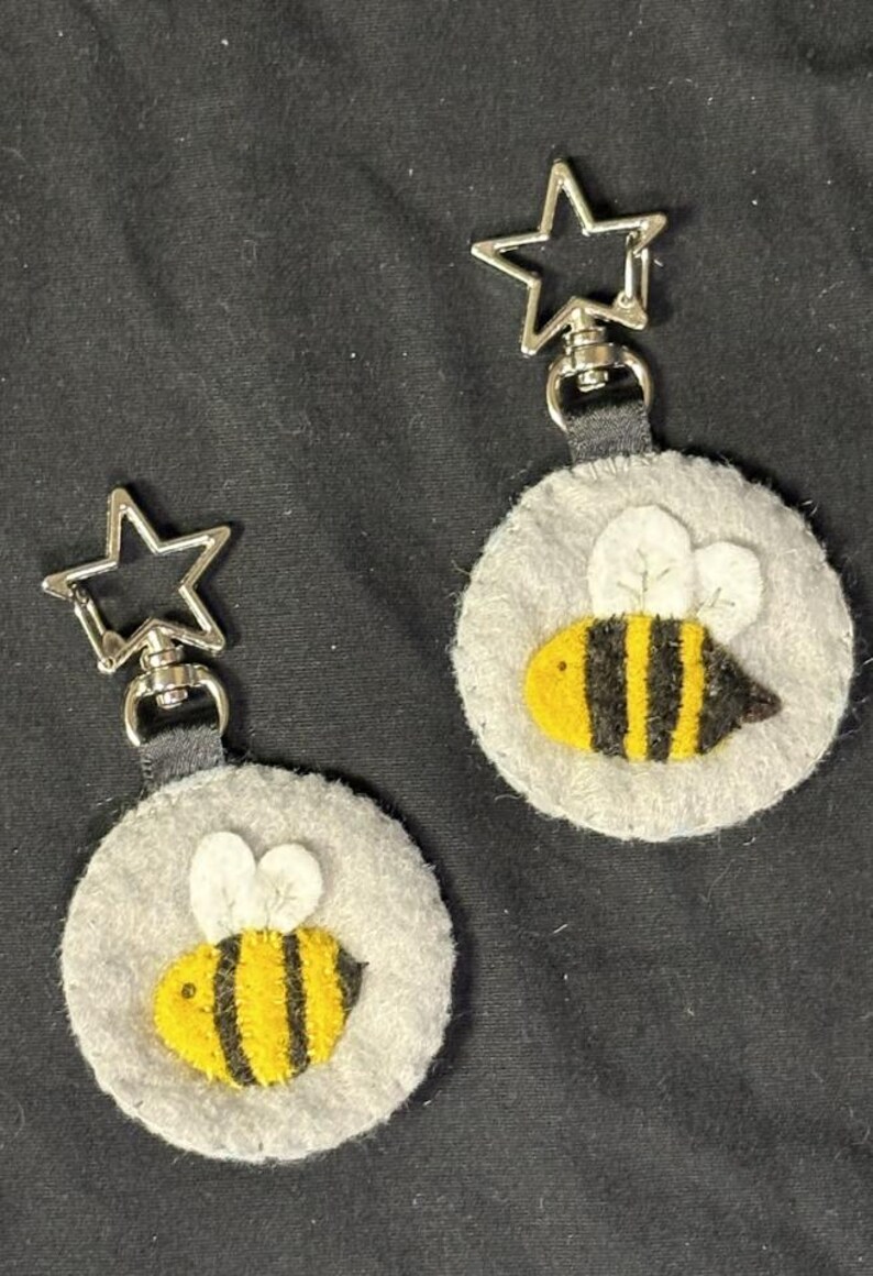 Custom Felt Keychains - Etsy