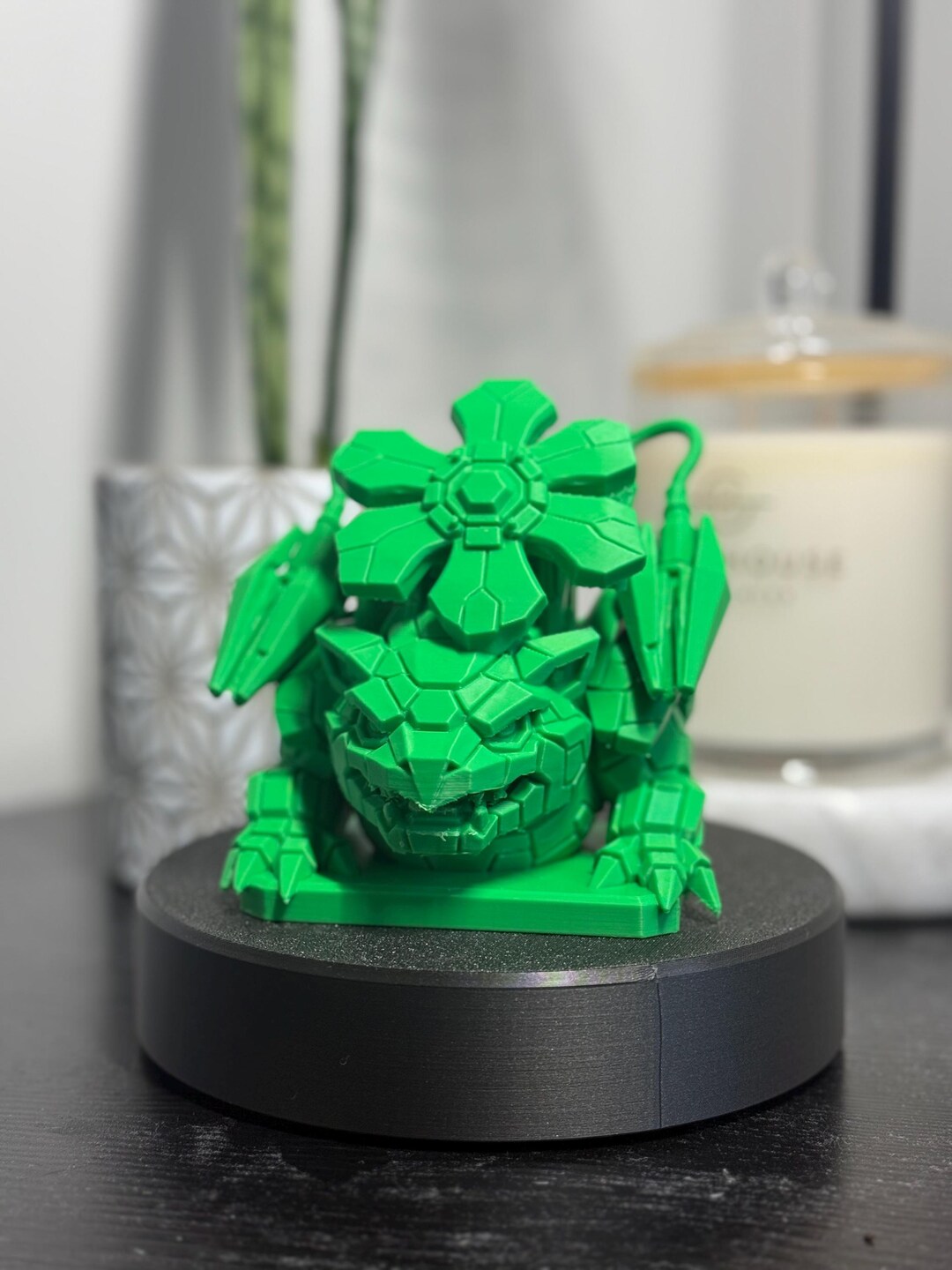 Venasaur Pokemon Mech Paintable Bust - Etsy