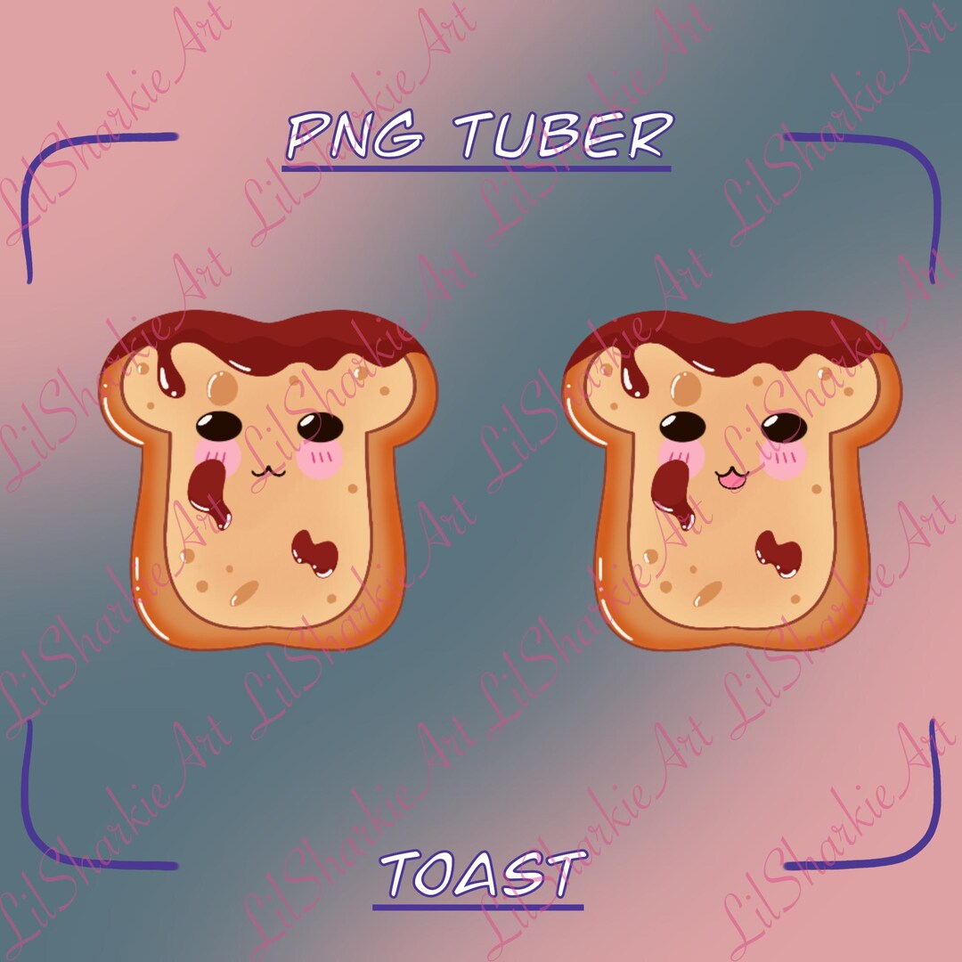 Toast Pngtuber Avatar | Chibi Toast | Twitch | Youtube | Streaming ...
