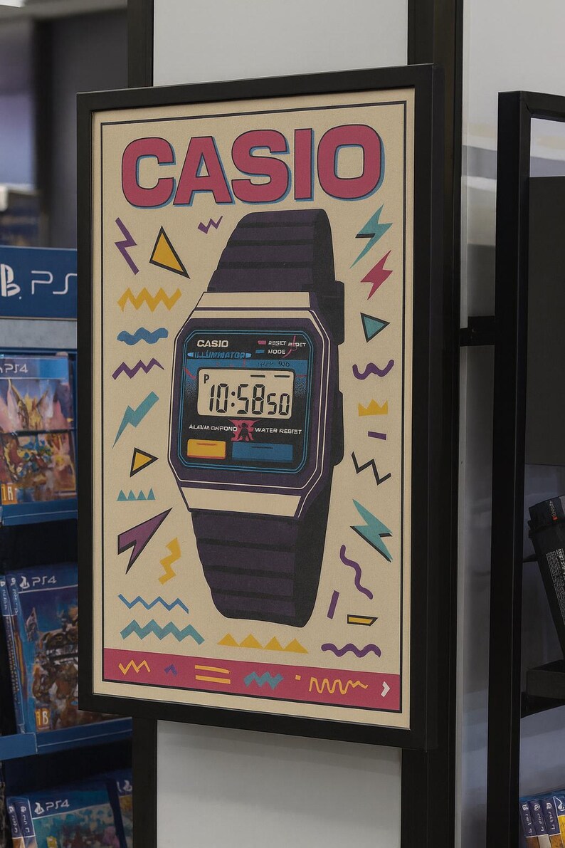 90s Casio Watch - Etsy