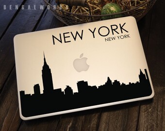 Nyc skyline decal | Etsy