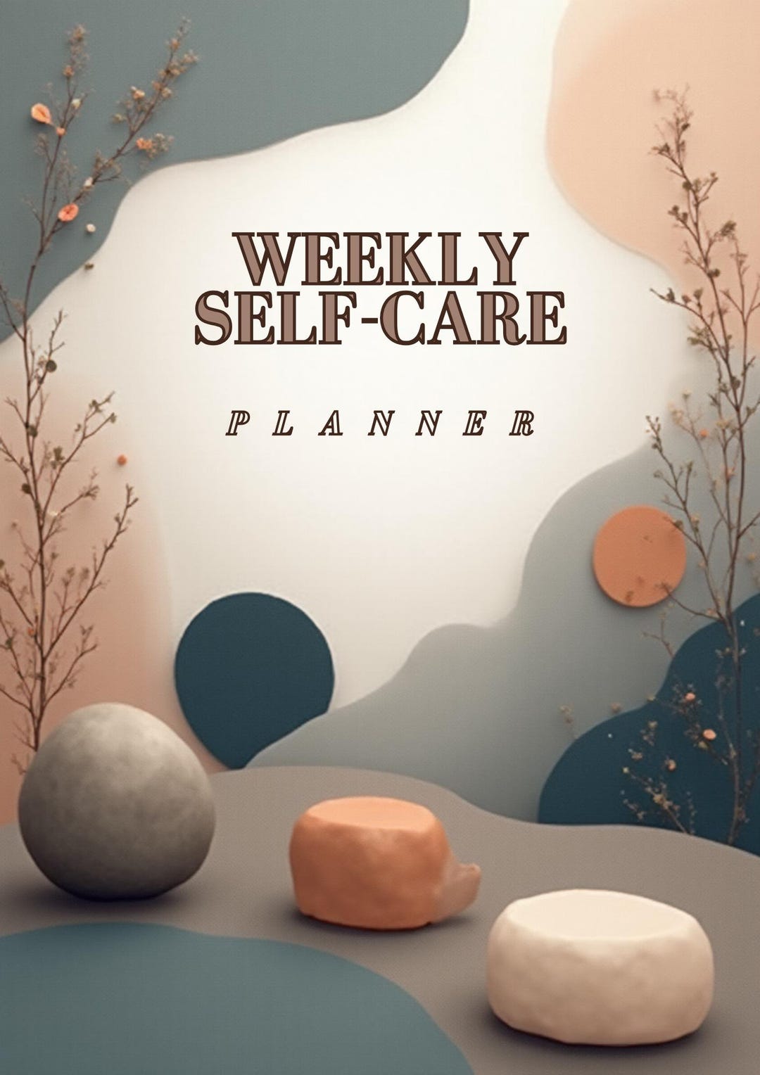 Weekly Self-care Planner Printable | Minimal Feminine Planner | Neutral ...