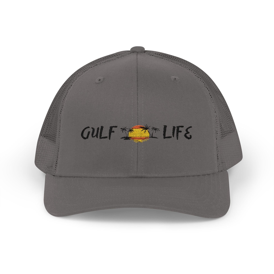 Gulf Life Snapback Trucker Cap - Beach Vibes, Summer Style, Outdoor ...