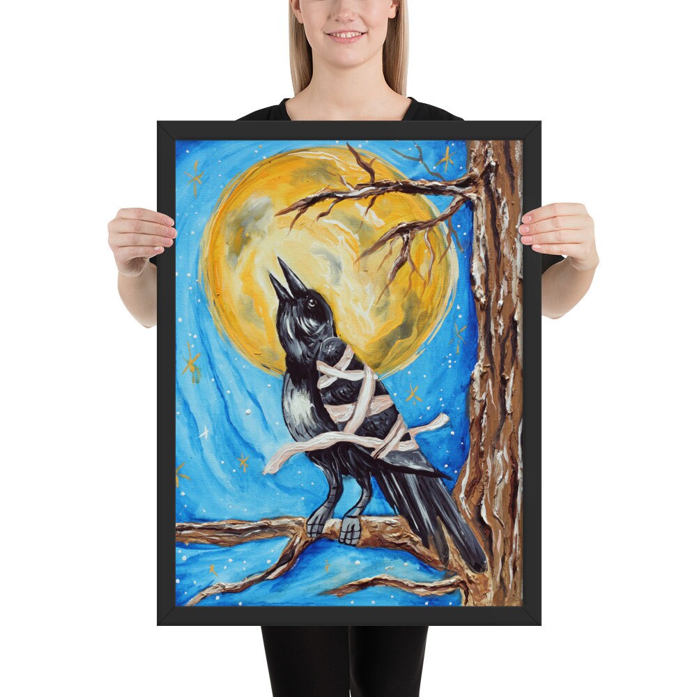 Art & Collectibles Unframed Song Blackbird Poster Decor Home Blackbird ...