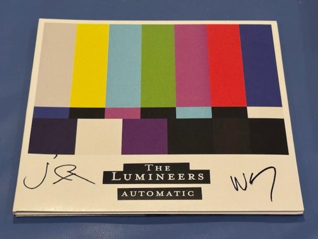 Wesley Schultz & Jeremiah Fraites Hand Signed Autographed the Lumineers ...