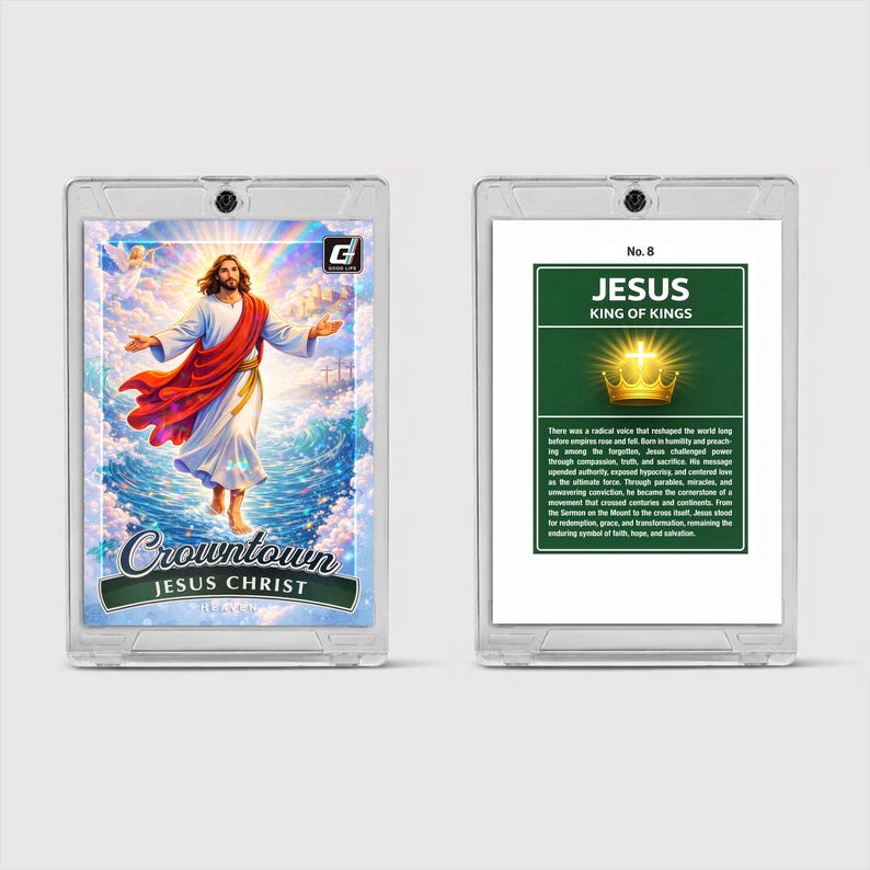 Jesus Christ Custom Card Downtown Limited Edition - Etsy