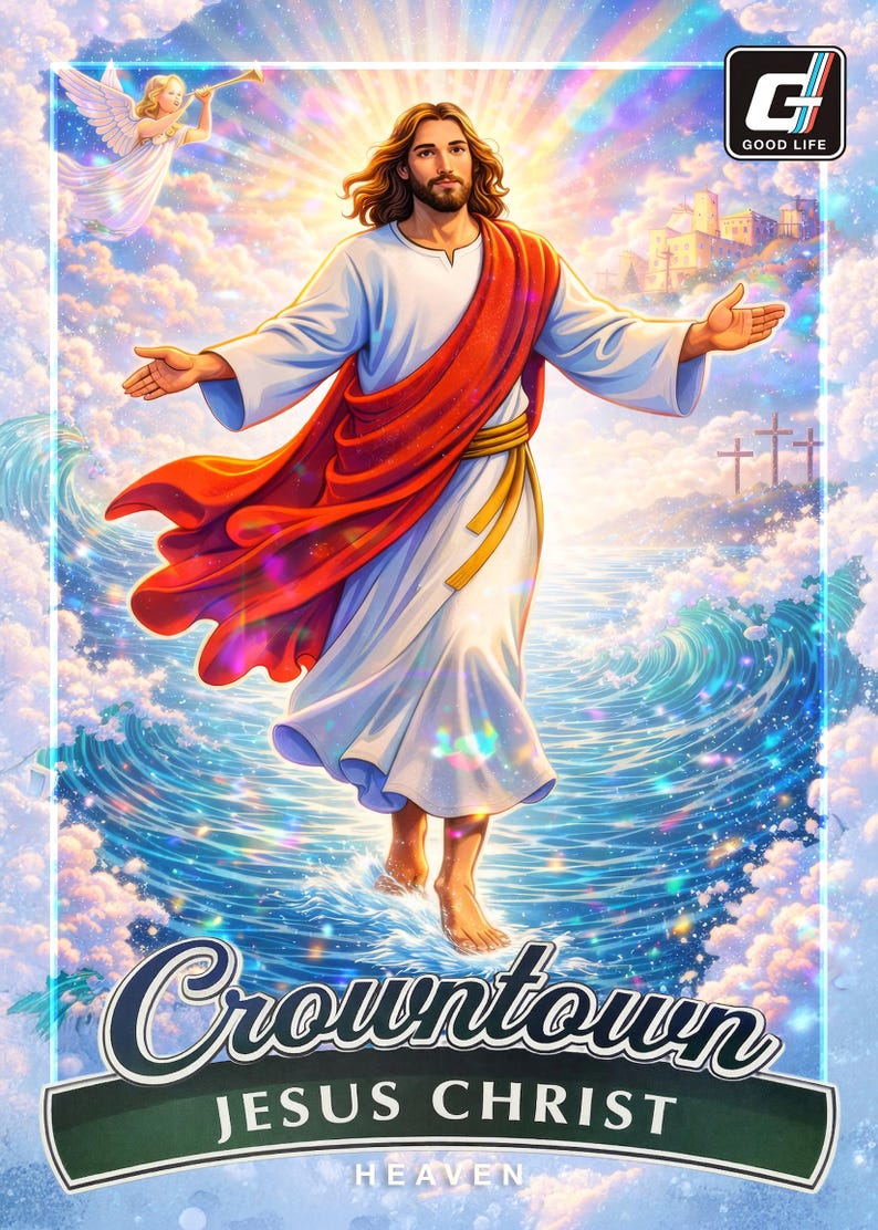 Jesus Christ Custom Card Downtown Limited Edition - Etsy