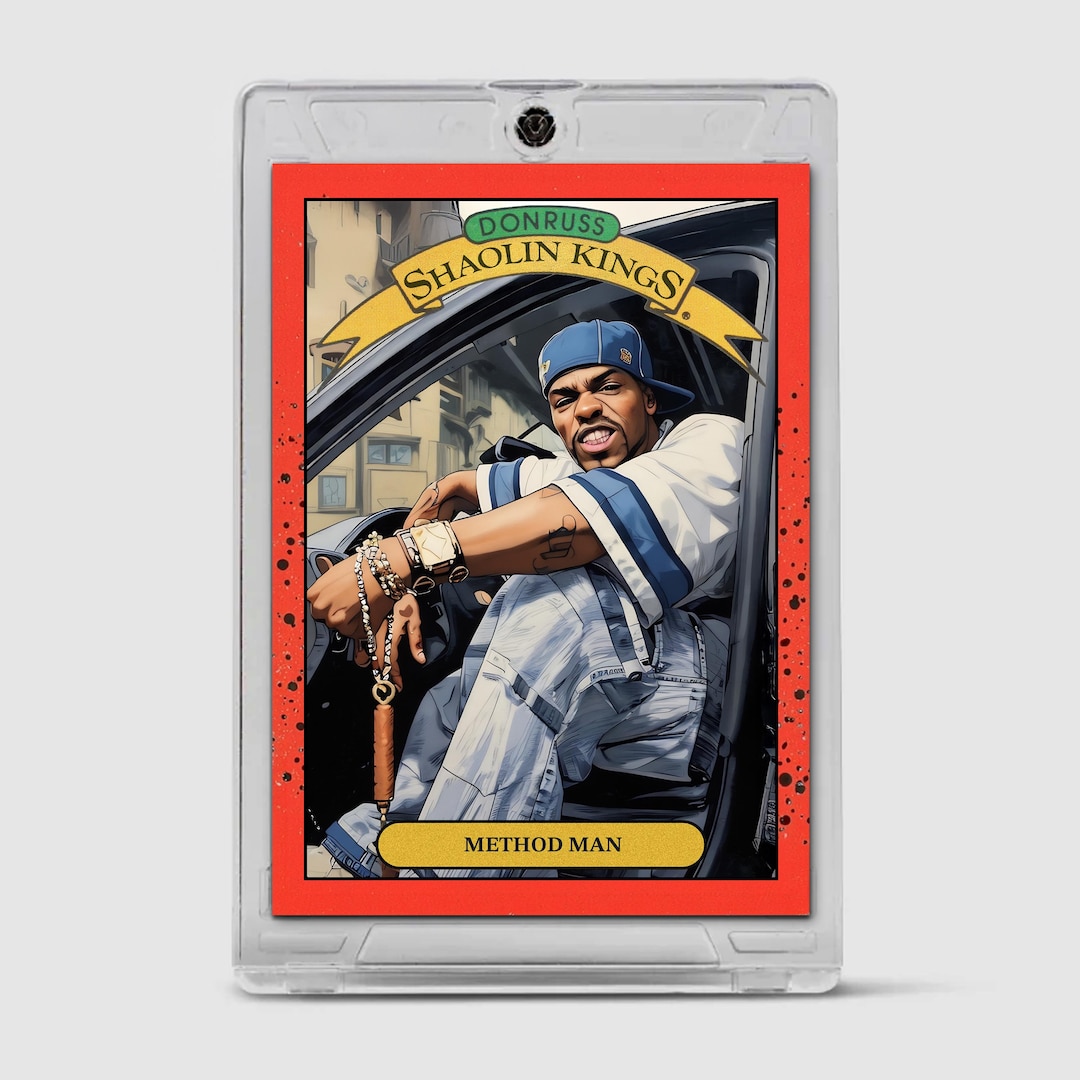 Method Man Limited Edition Shaolin Kings Hip Hop Card Wu-tang Clan /20 ...